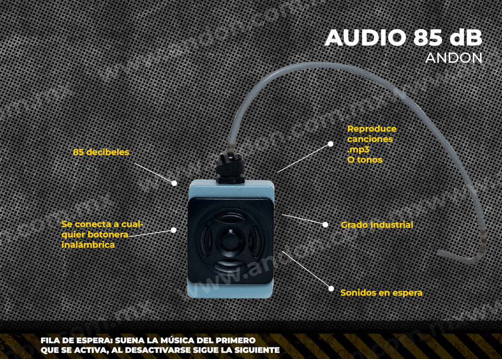 Bocina 85 dB – Andon Store